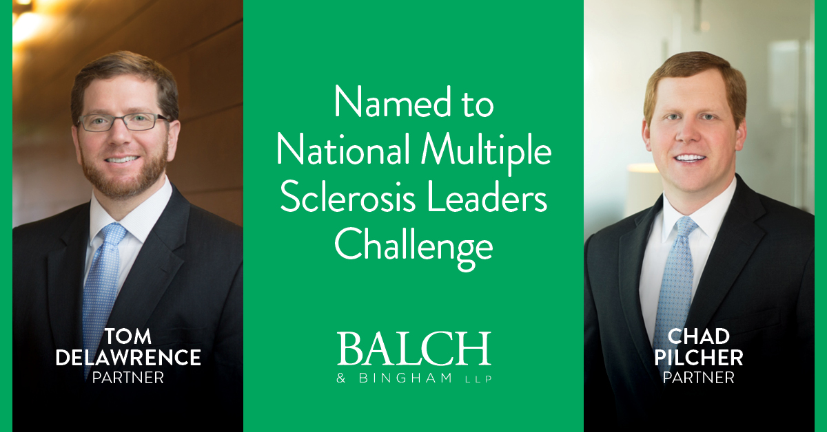 National MS Leaders Challenge | Tom DeLawrence & Chad Pilcher | Balch ...