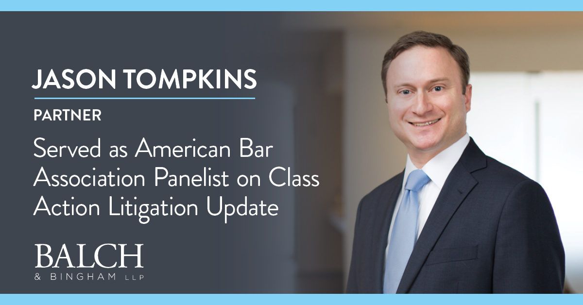 Jason Tompkins | ABA Presentation: Class-Action Settlements - What's ...