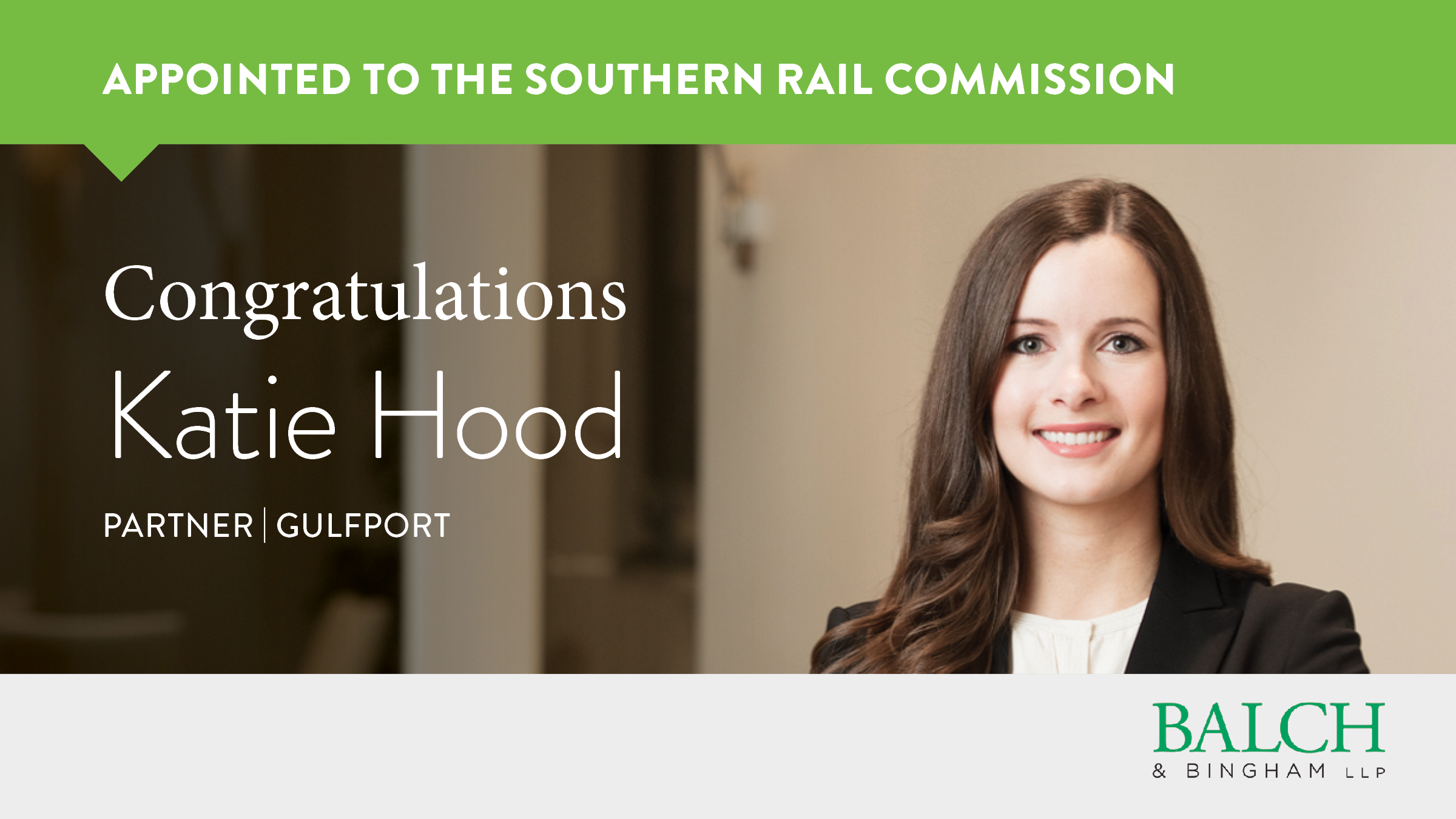 Katie Hood | Southern Rail Commission | Balch & Bingham LLP