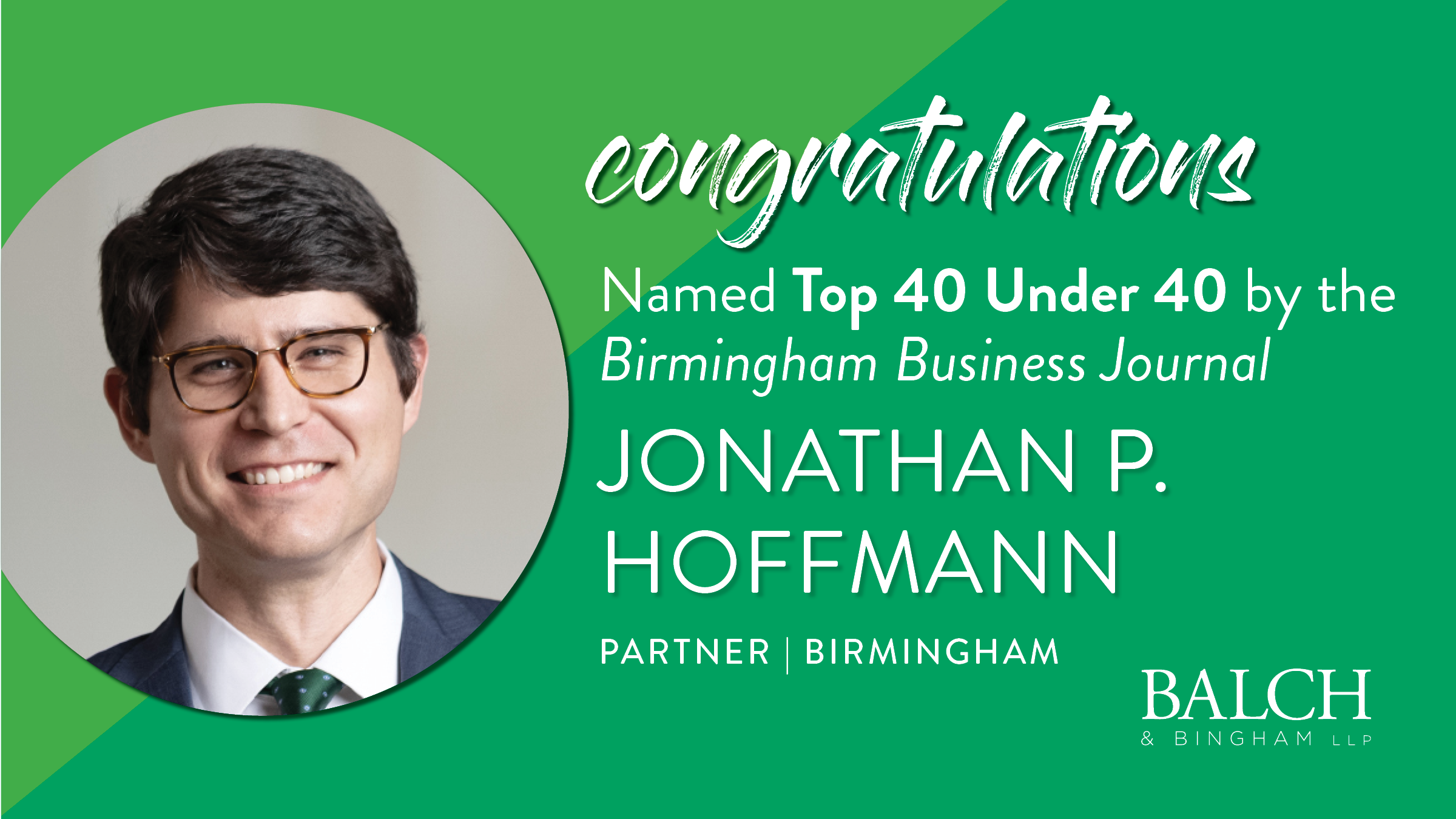 Jonathan P. Hoffmann | Birmingham Business Journal | Balch & Bingham LLP