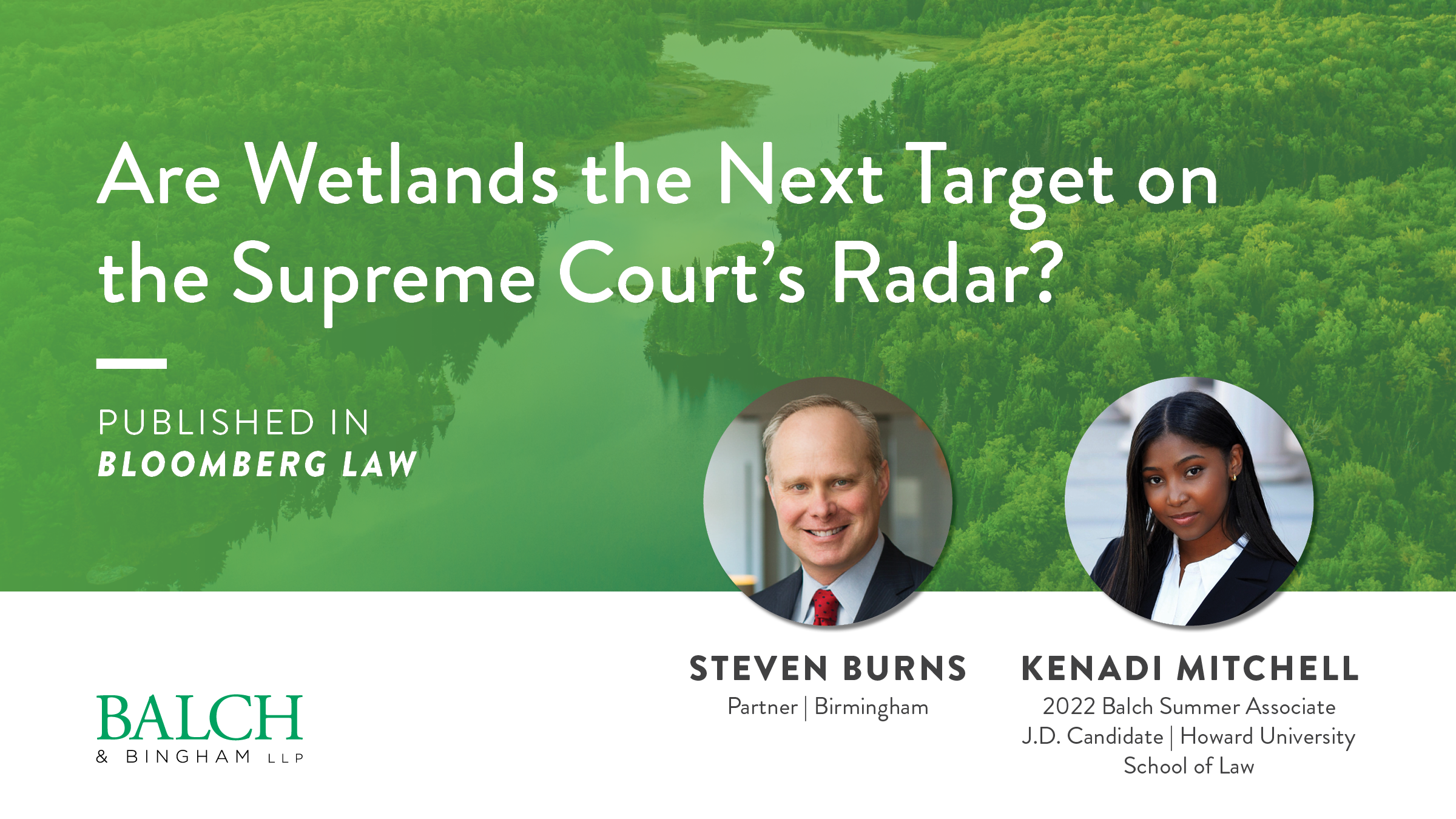 Steven Burns | Kenadi Mitchell | Bloomberg Law | Balch & Bingham LLP