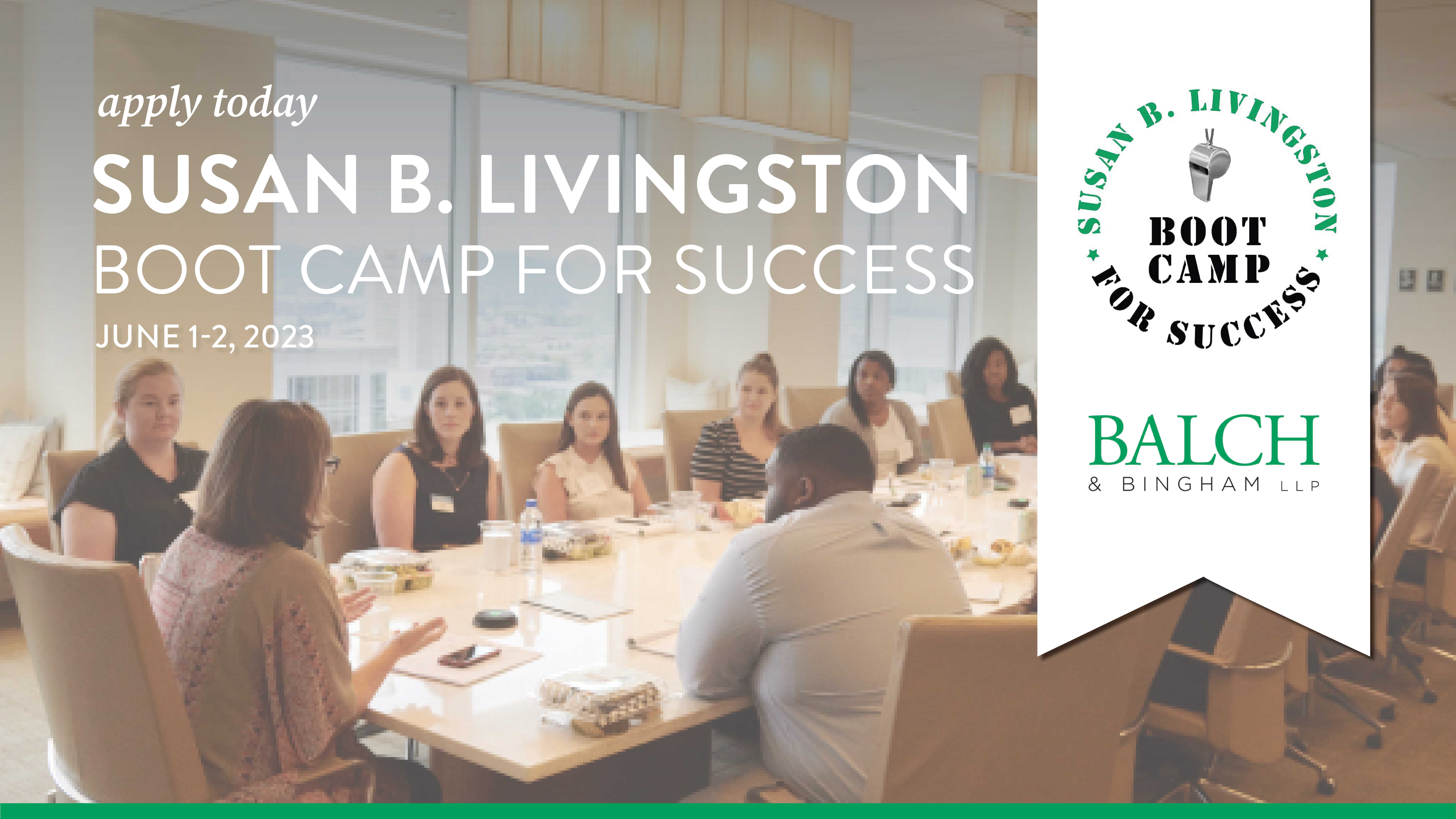 Susan Livingston Boot Camp For Success | 2023 | Balch & Bingham LLP