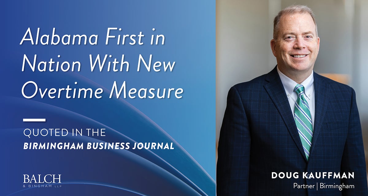 Doug Kauffman Quoted - Birmingham Business Journal | Alabama House Bill ...