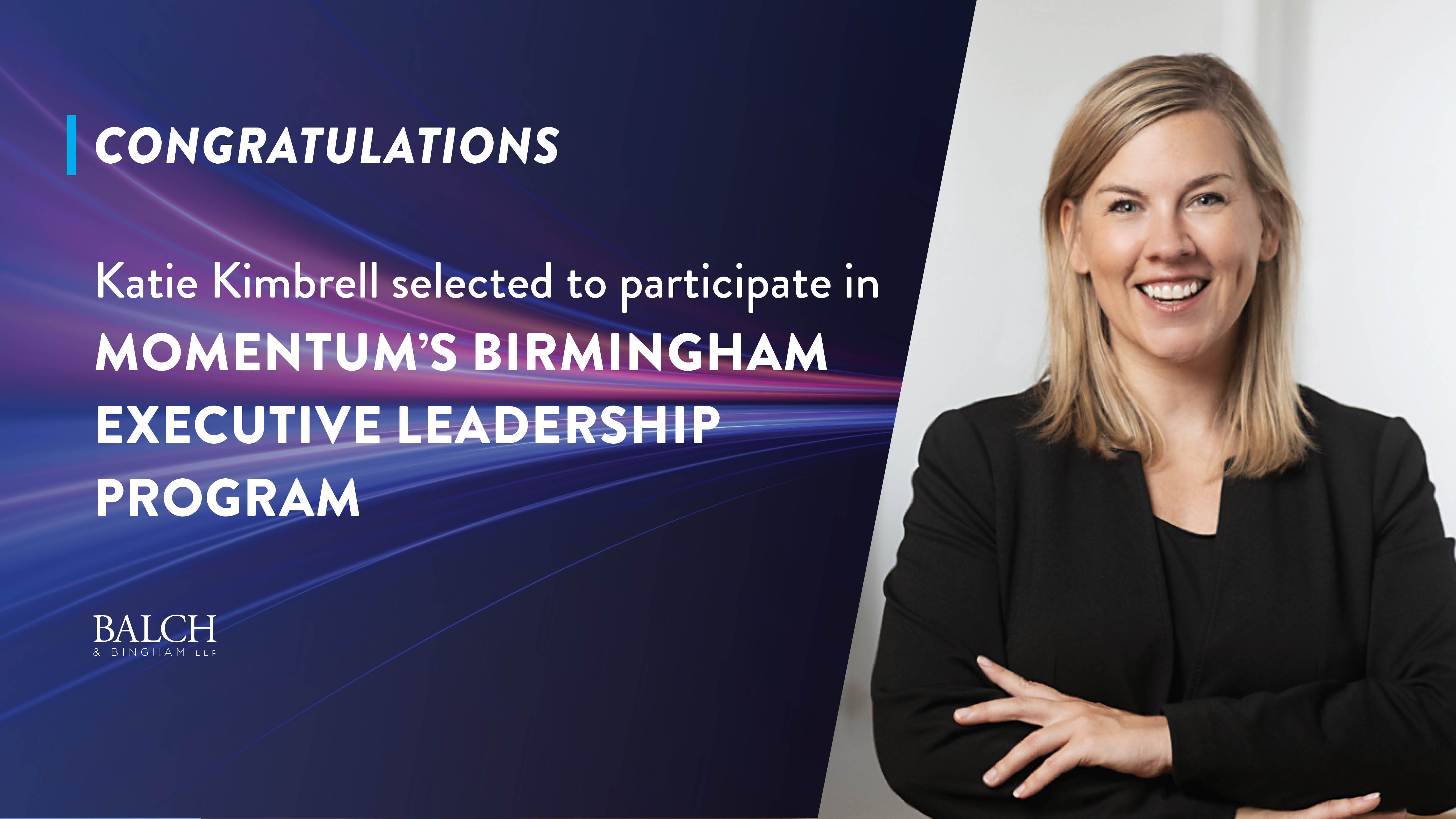 Katie Kimbrell Selected for 2023 Momentum Executive Leadership Program ...