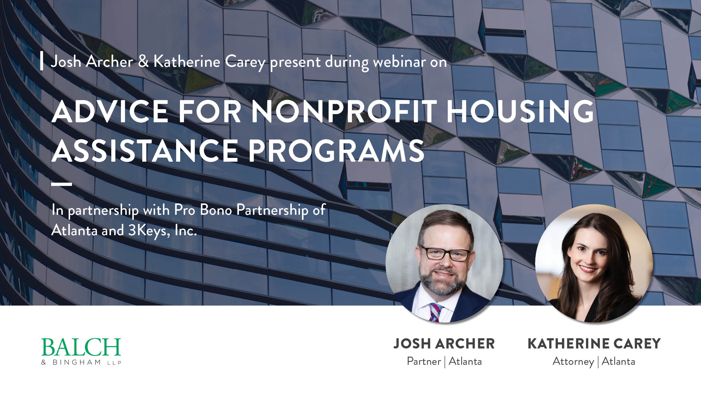Josh Archer and Katherine Carey Offer Advice to Nonprofit Housing ...