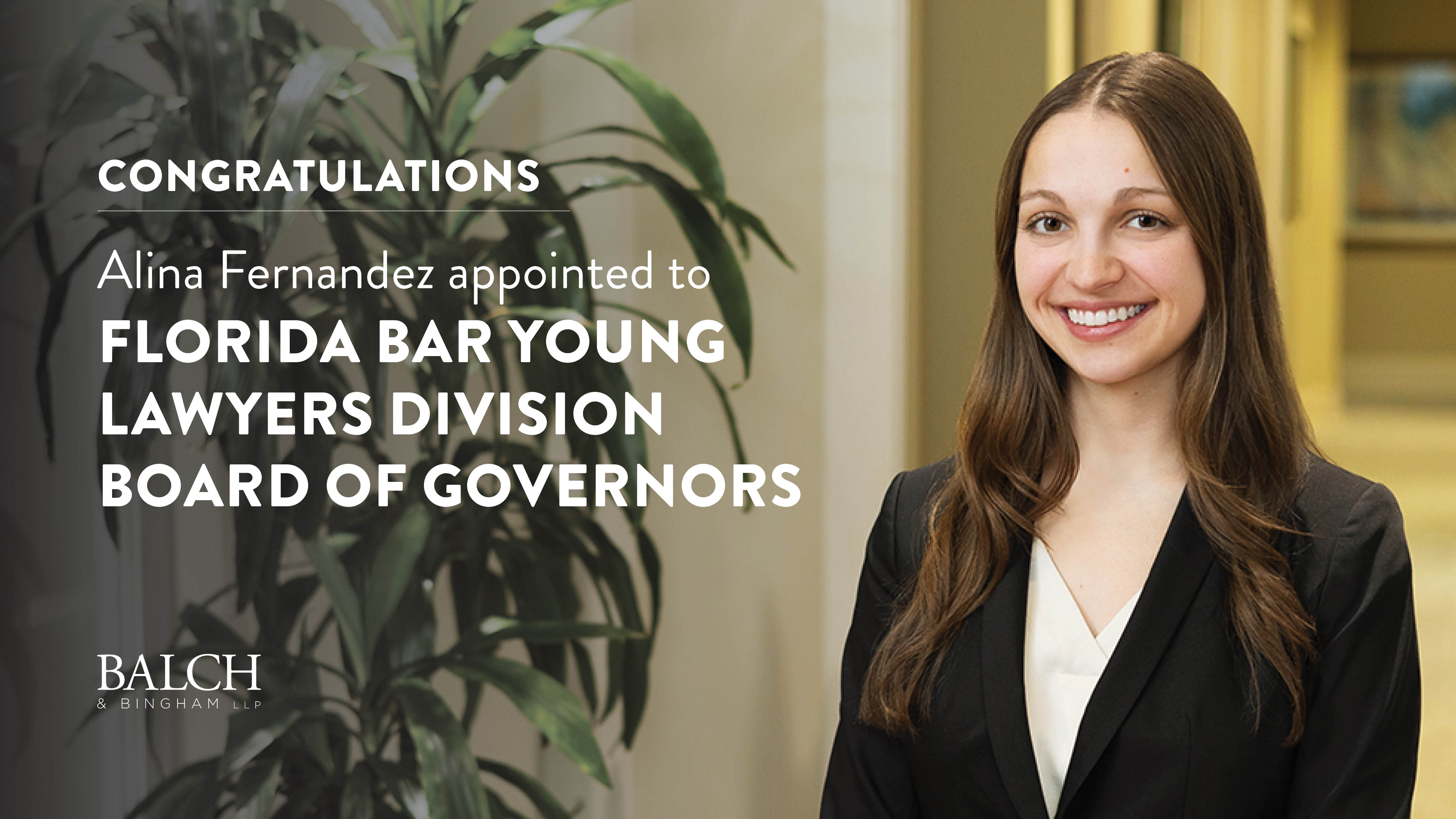 Alina Fernandez Appointed to Florida Bar Young Lawyers Division Board ...
