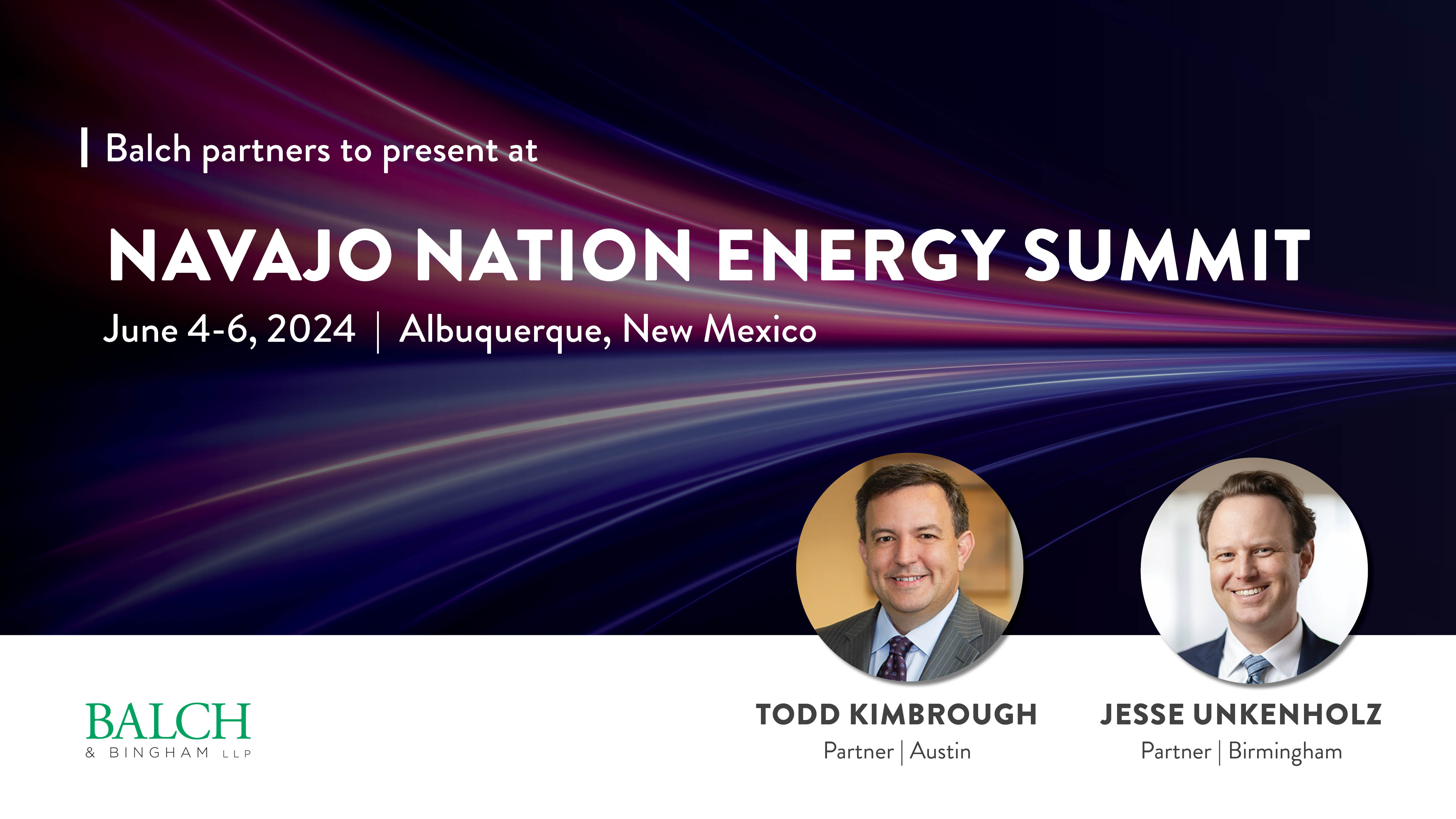 Todd Kimbrough and Jesse Unkenholz to speak at Navajo Nation Energy ...